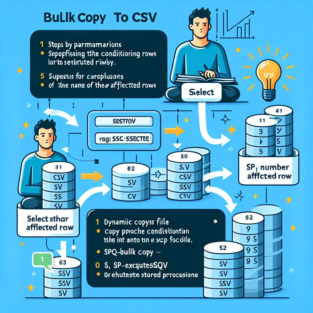 Bulk Copy To CSV Export Data From CustomerDetails Table