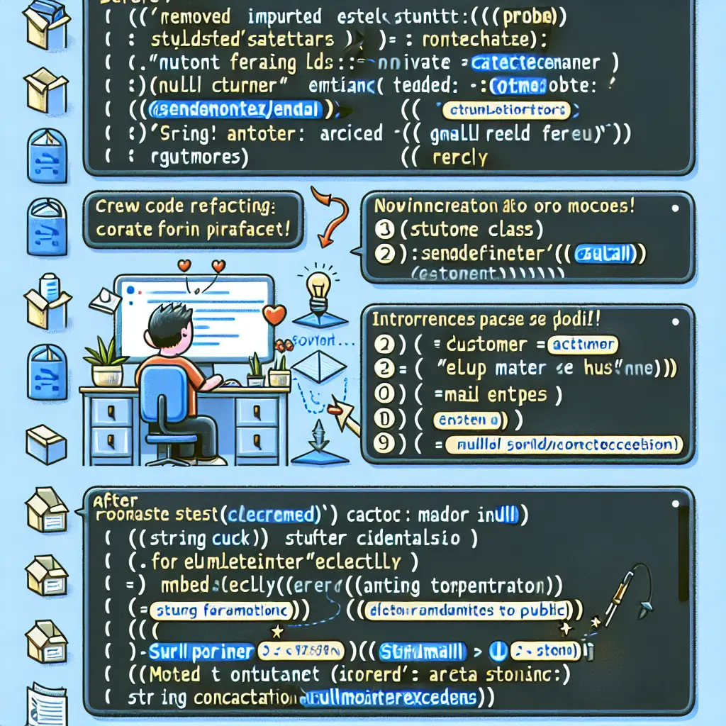 Enhancing Java Code A Refactoring Project Overview
