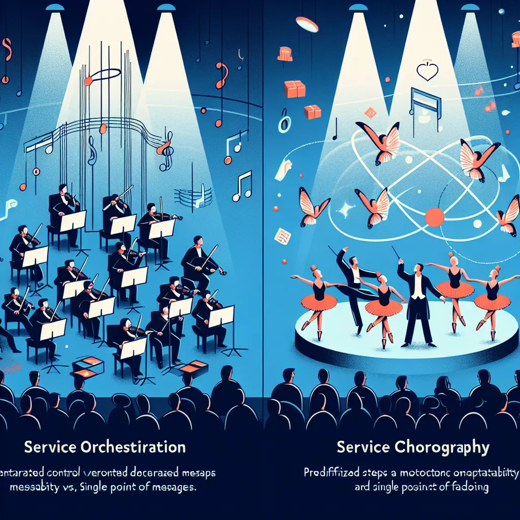 Comparing Service Orchestration and