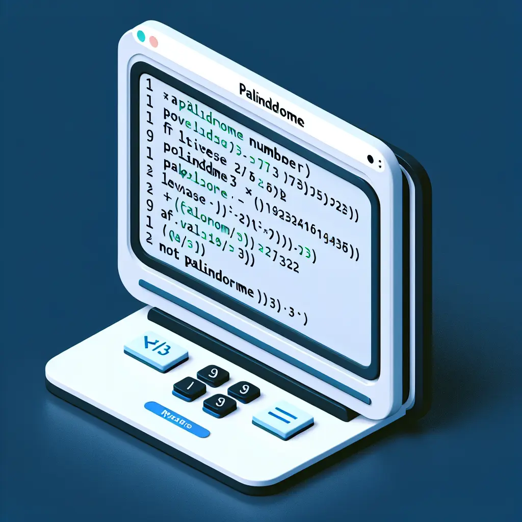 Palindrome Number Checker Java Program To Check If A Palindrome Number Checker Java Program To Check If A