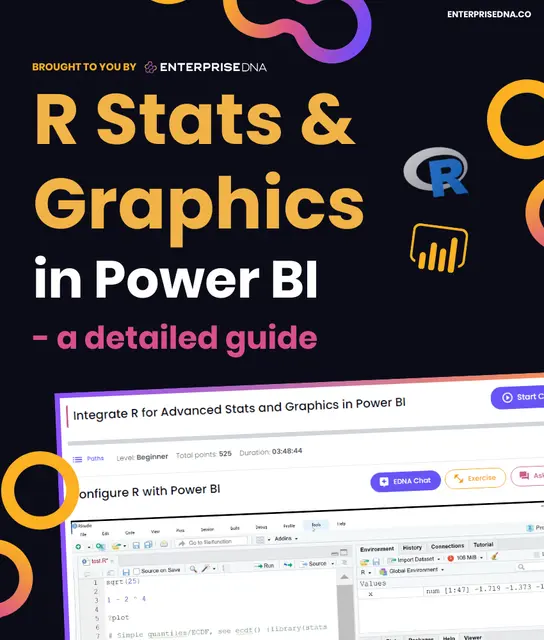 Master R for Advanced Analytics in Power BI
